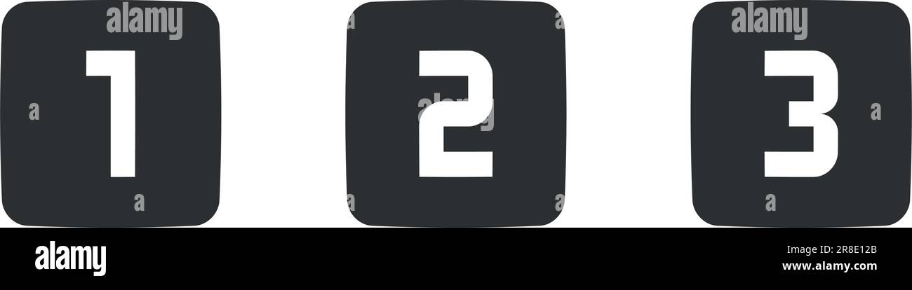 Set Of 3 Icons Image Vector Collection Thin Line Web Icon Simple Set Linear Symbols Set Big