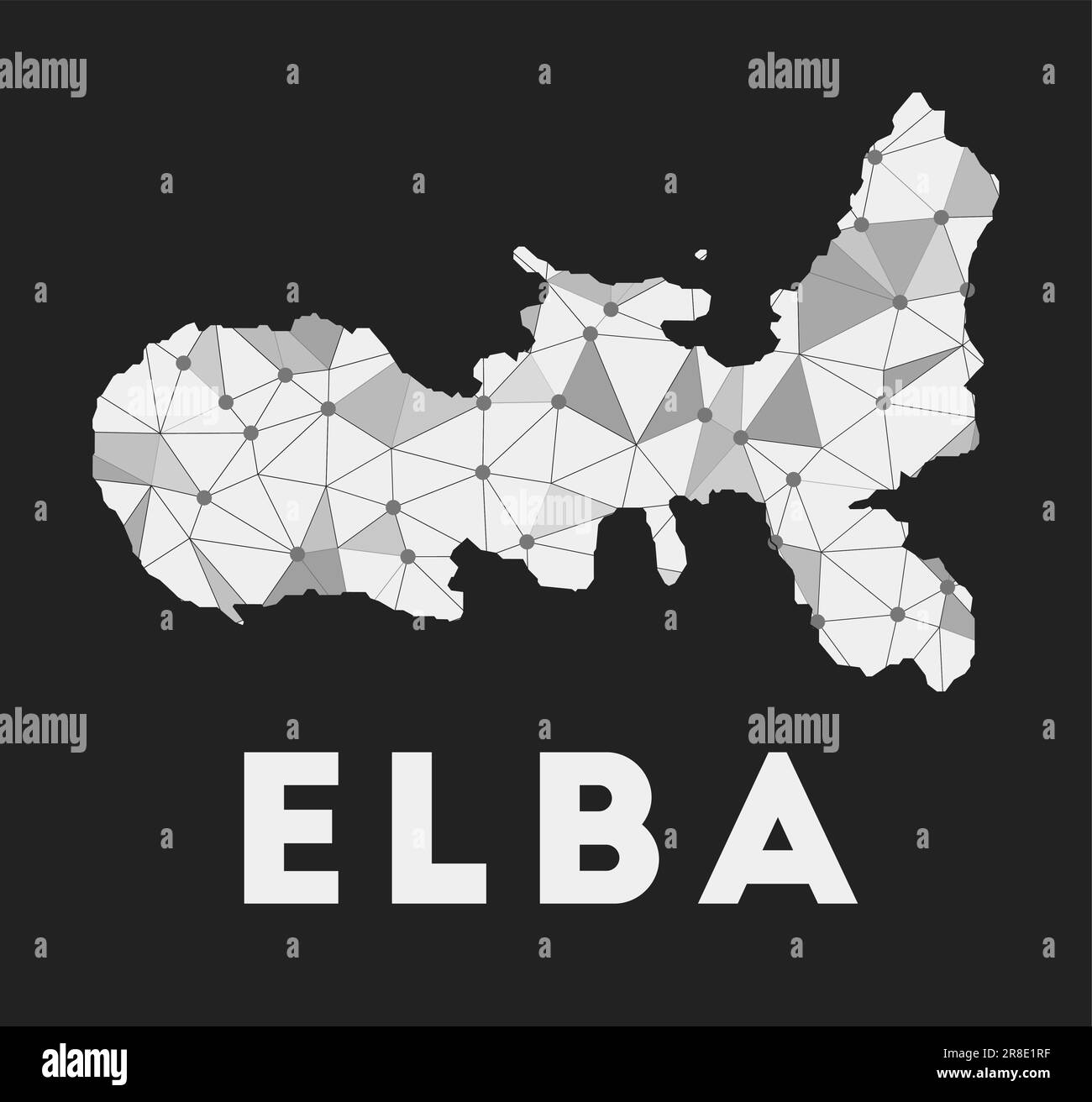 Map of elba hi-res stock photography and images - Alamy