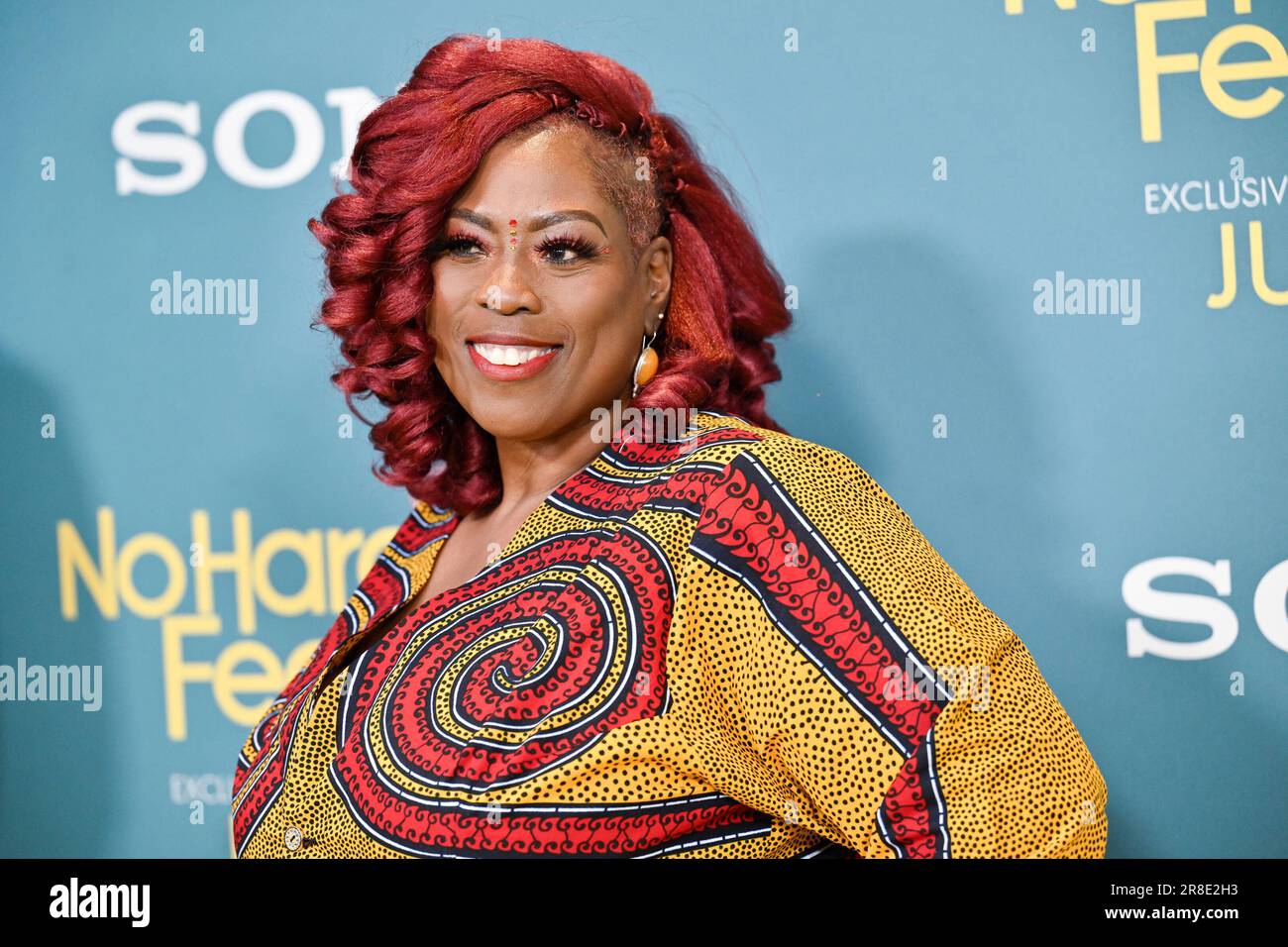 Alysia Joy Powell attends the premiere for "No Hard Feelings" at AMC ...