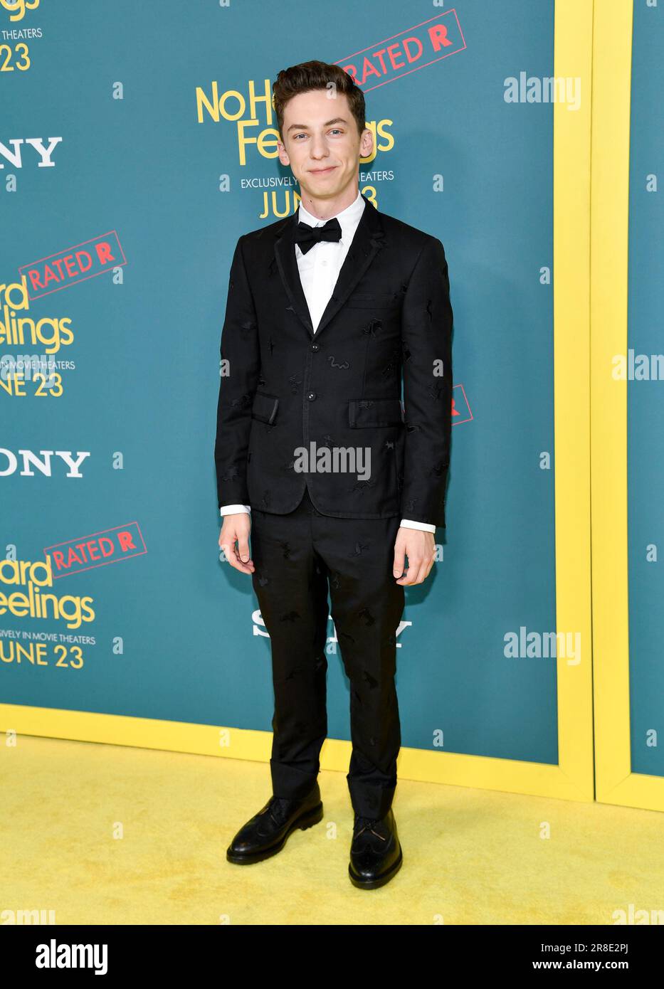 Andrew Feldman attends the premiere for "No Hard Feelings" at AMC ...