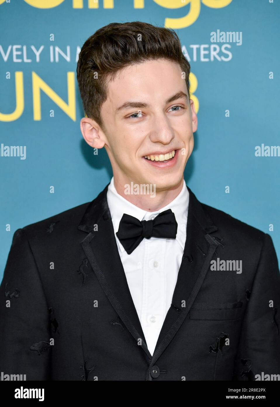 Andrew Feldman attends the premiere for "No Hard Feelings" at AMC ...