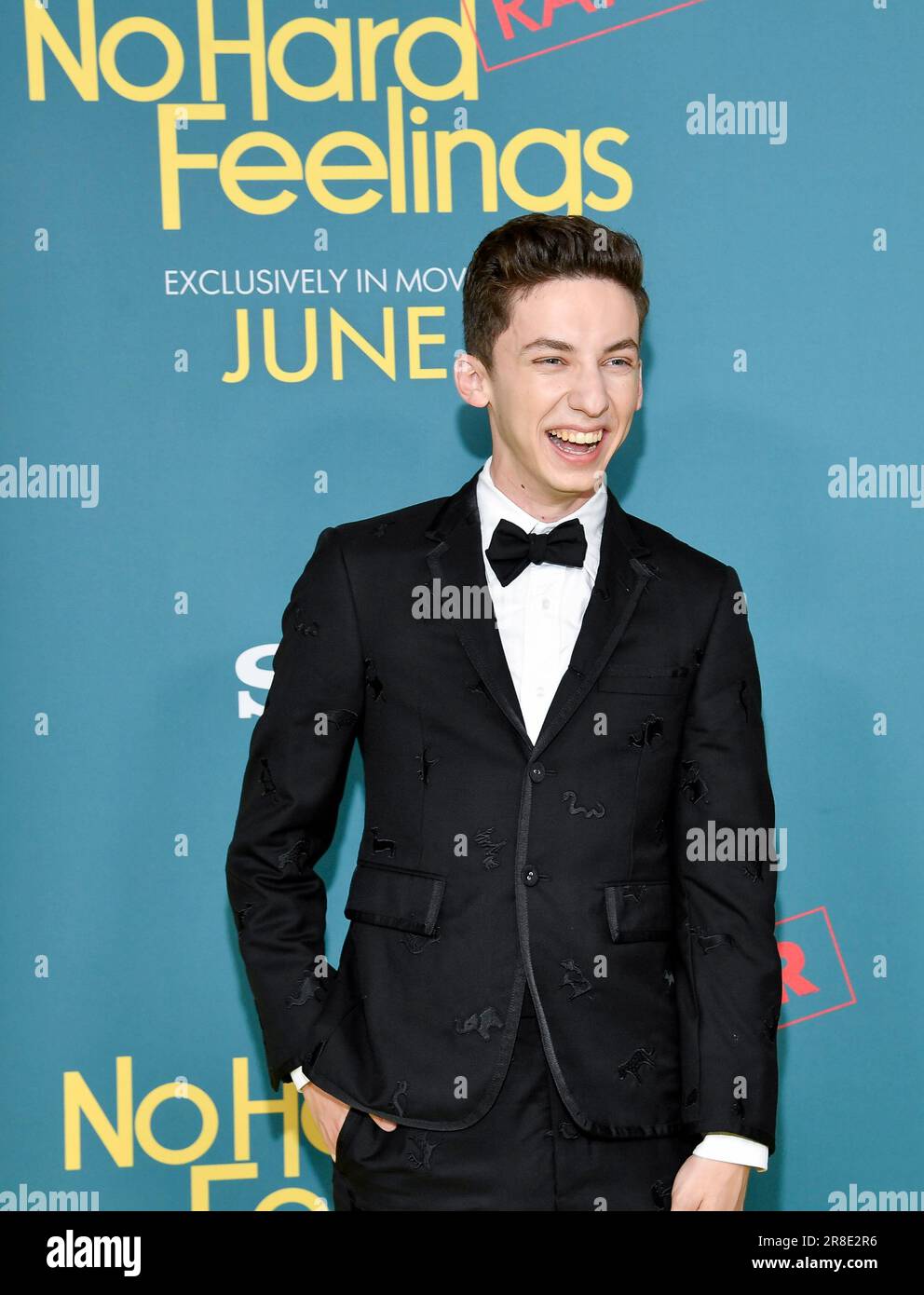 Andrew Feldman attends the premiere for "No Hard Feelings" at AMC ...