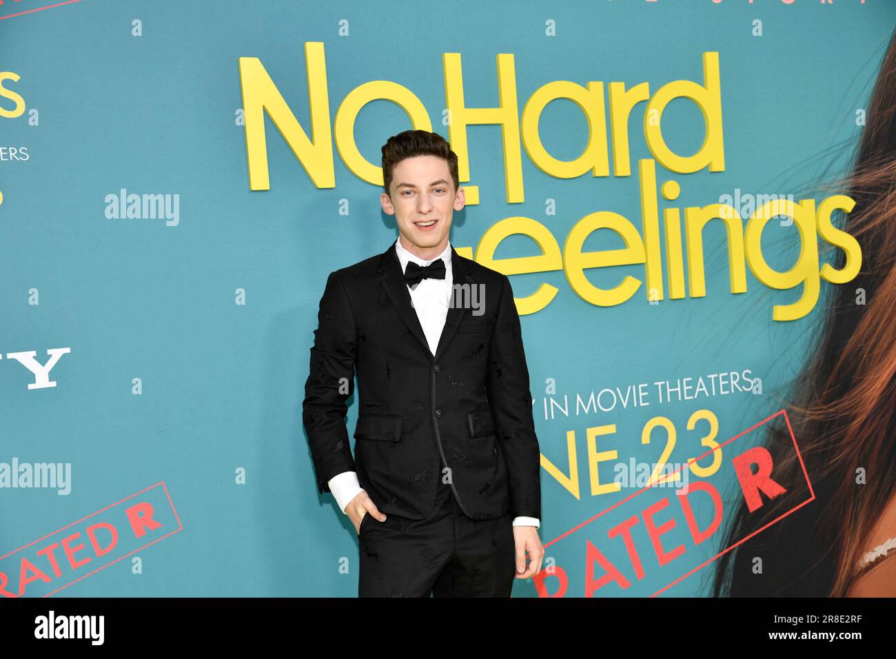 Andrew Feldman attends the premiere for "No Hard Feelings" at AMC ...