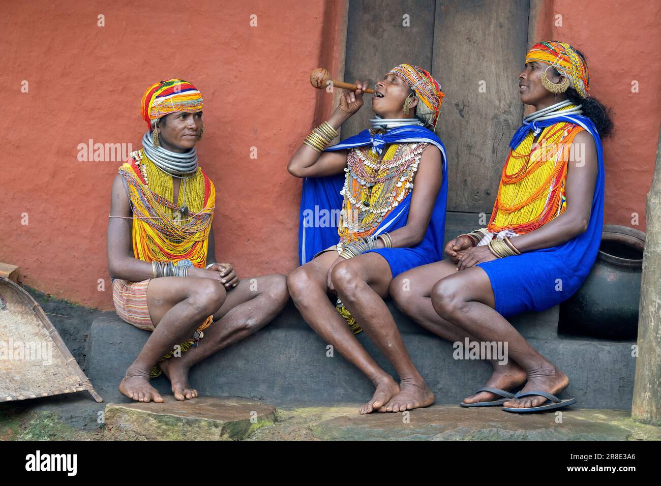 One of the country s primitive tribes living in the quaint hills in ...