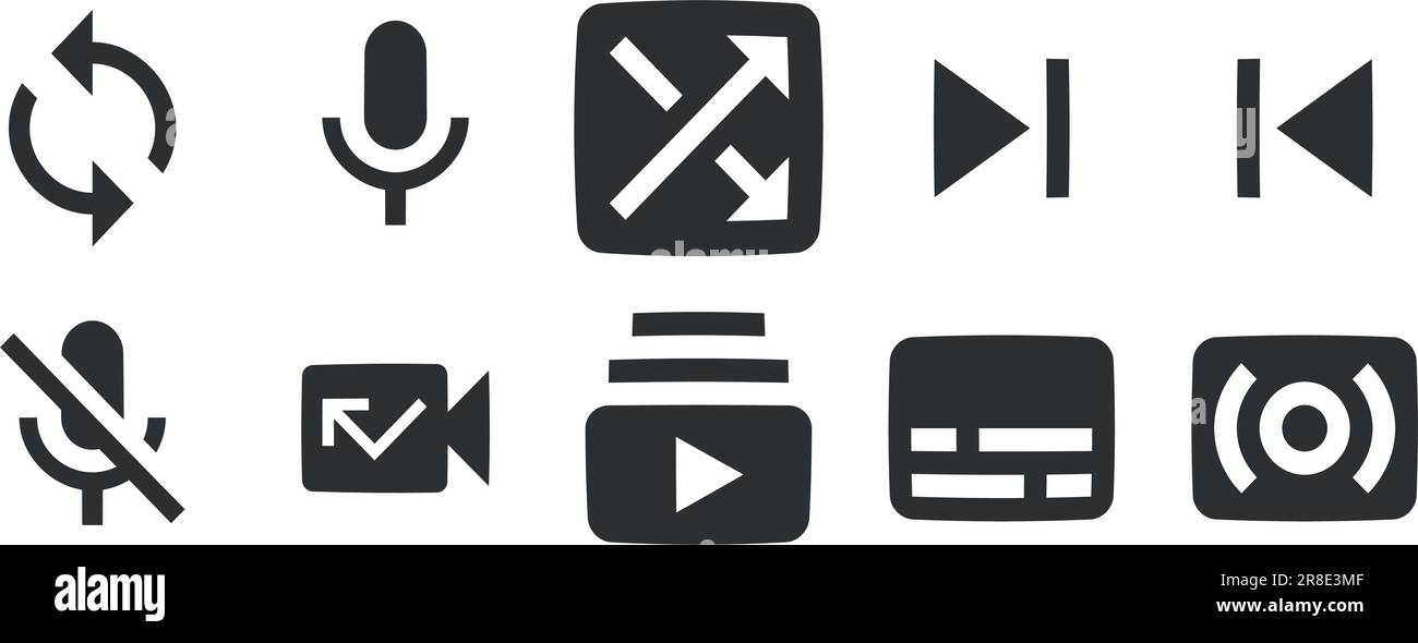 Audio to video Stock Vector Images - Alamy