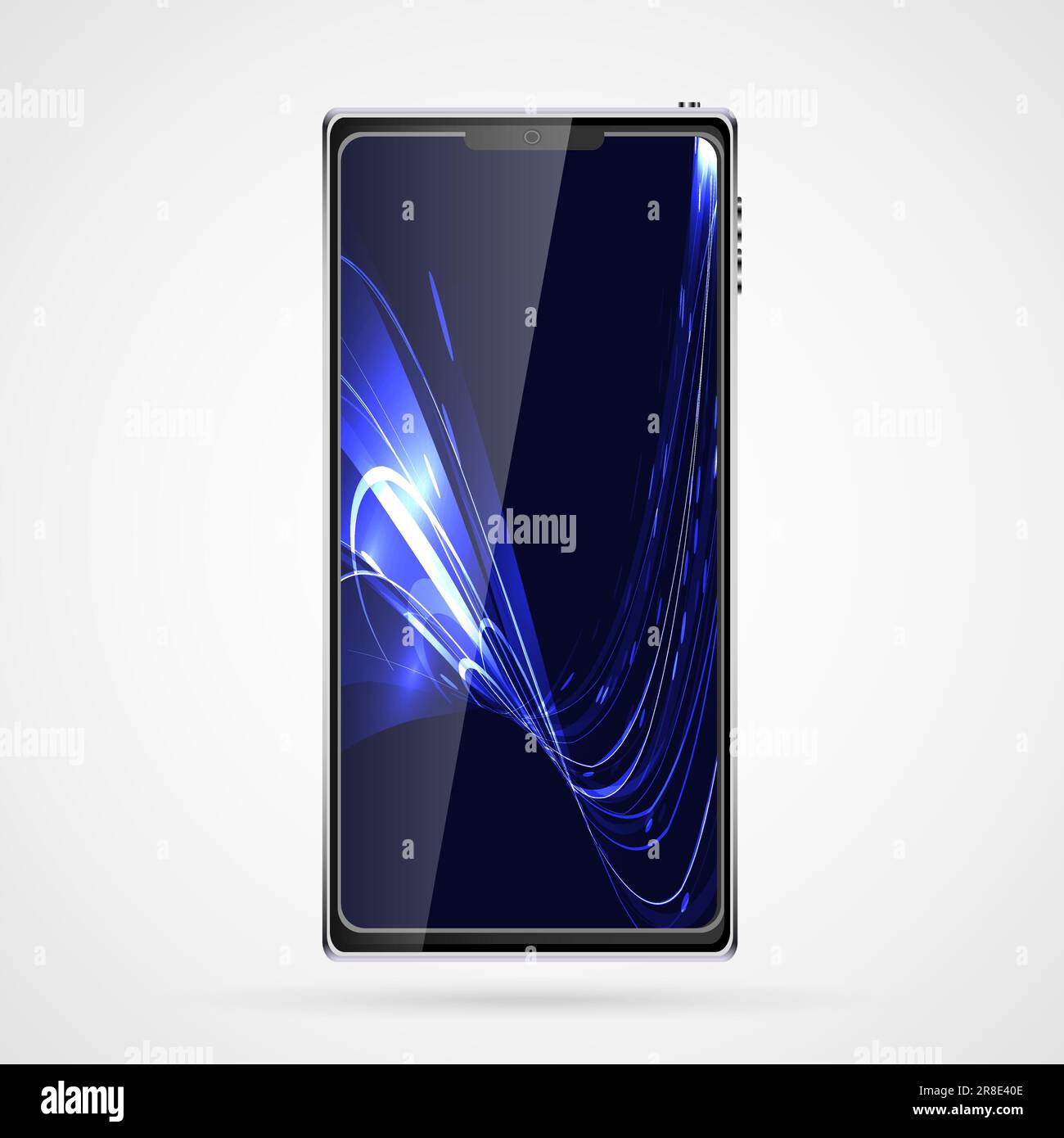 Mobile screensaver Stock Vector Images - Alamy