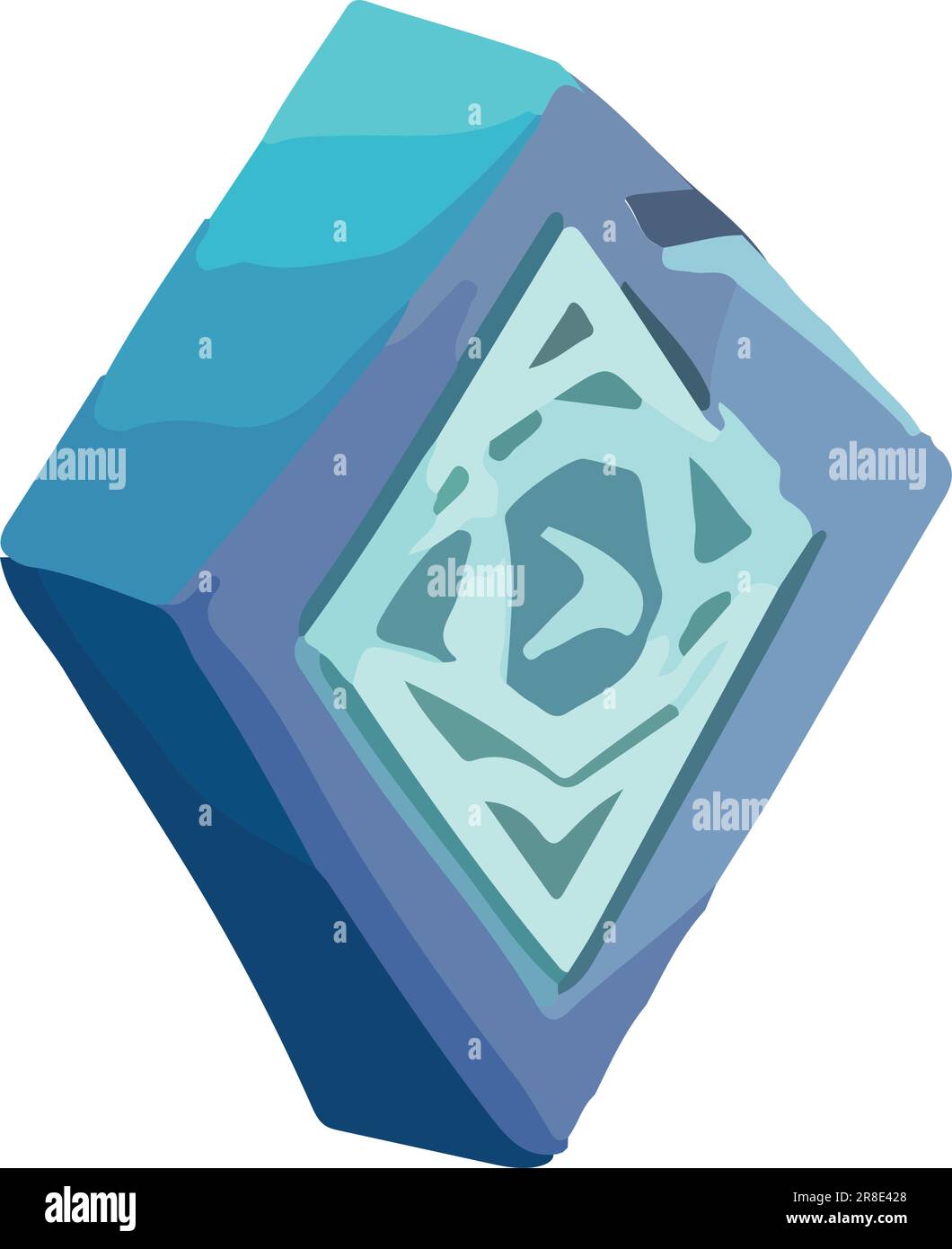 blue magic rune mysterious icon Stock Vector Image & Art - Alamy