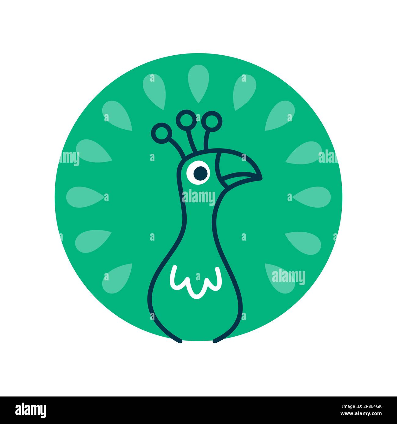 Circle math character, preschool and kindergarten basic geometry shape ...