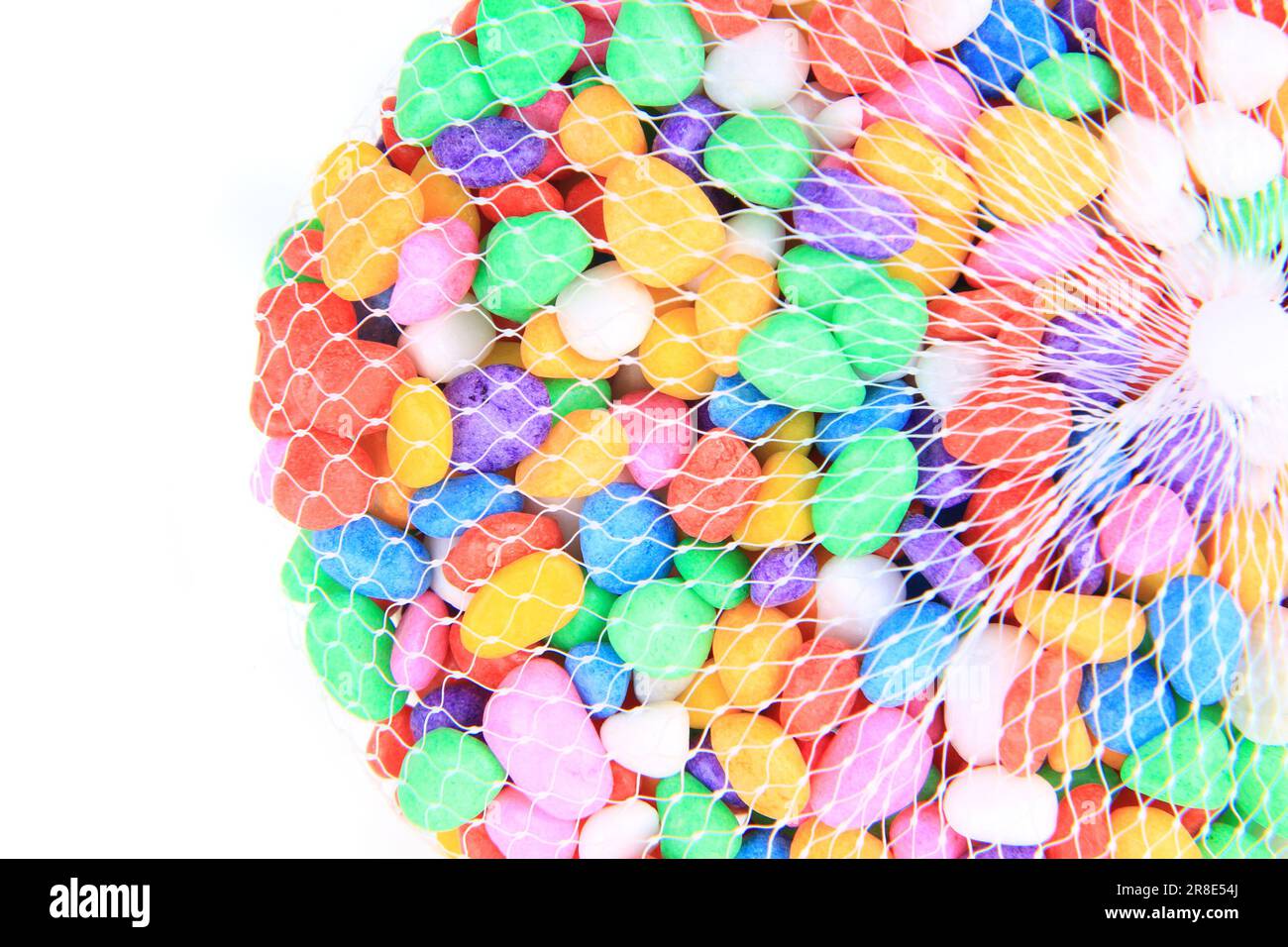 boulders with plastic colors as nice background Stock Photo - Alamy