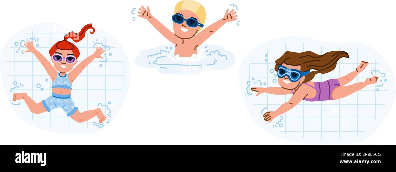 Person underwater swimming pool Cut Out Stock Images & Pictures - Alamy