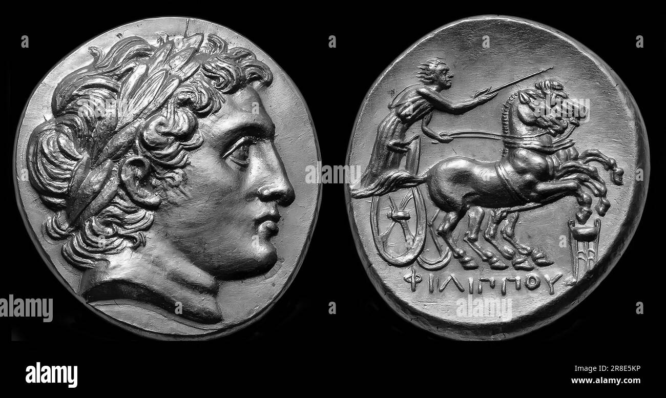 Alexander gold coins hi-res stock photography and images - Alamy