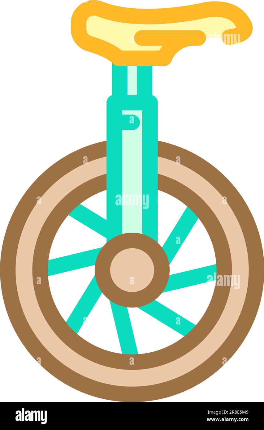 Vintage Unicycle Illustration