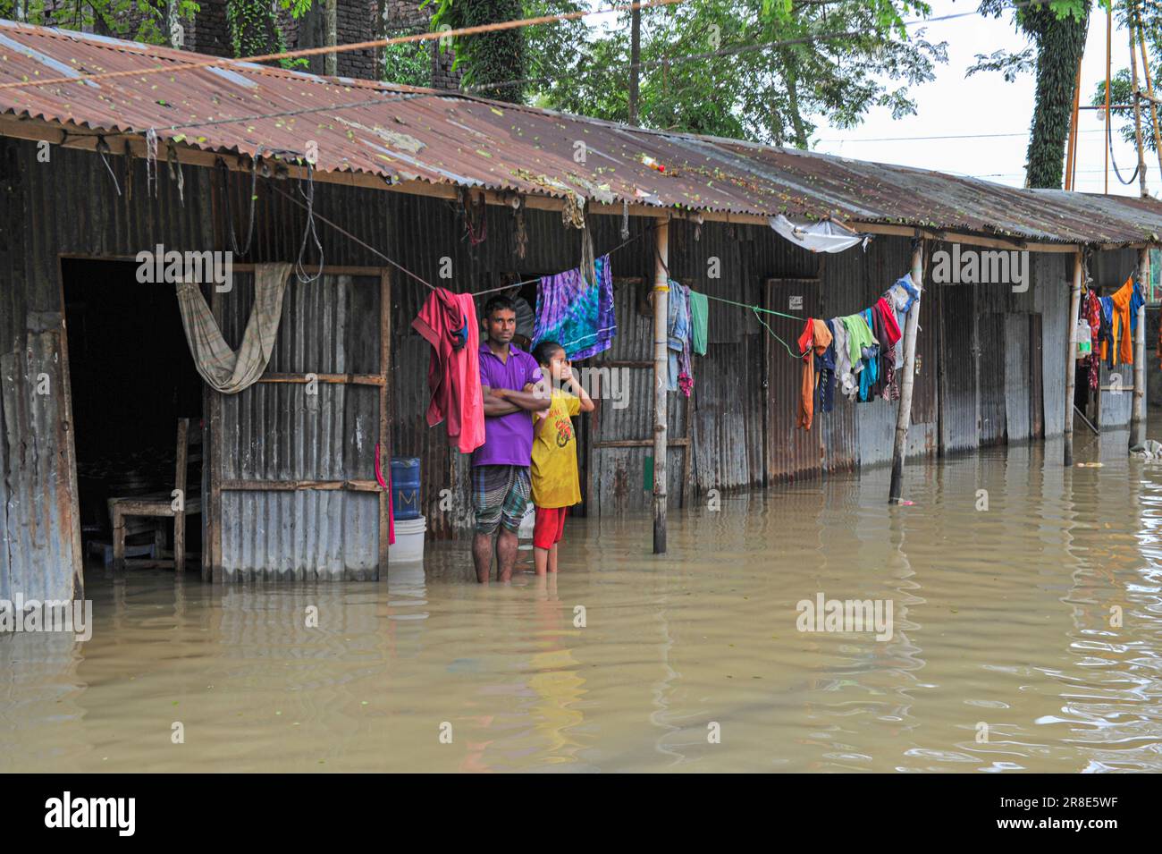 The continuous rains of the last few days have caused waterlogging in ...