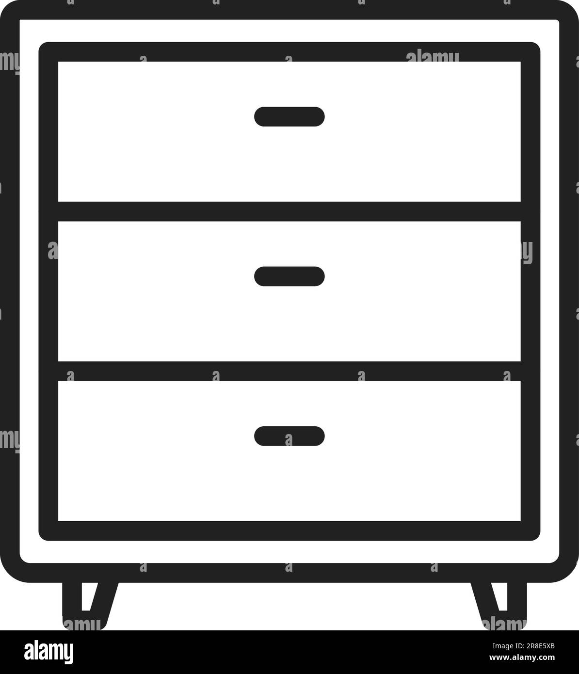 Drawers Icon Image Stock Vector Image & Art - Alamy