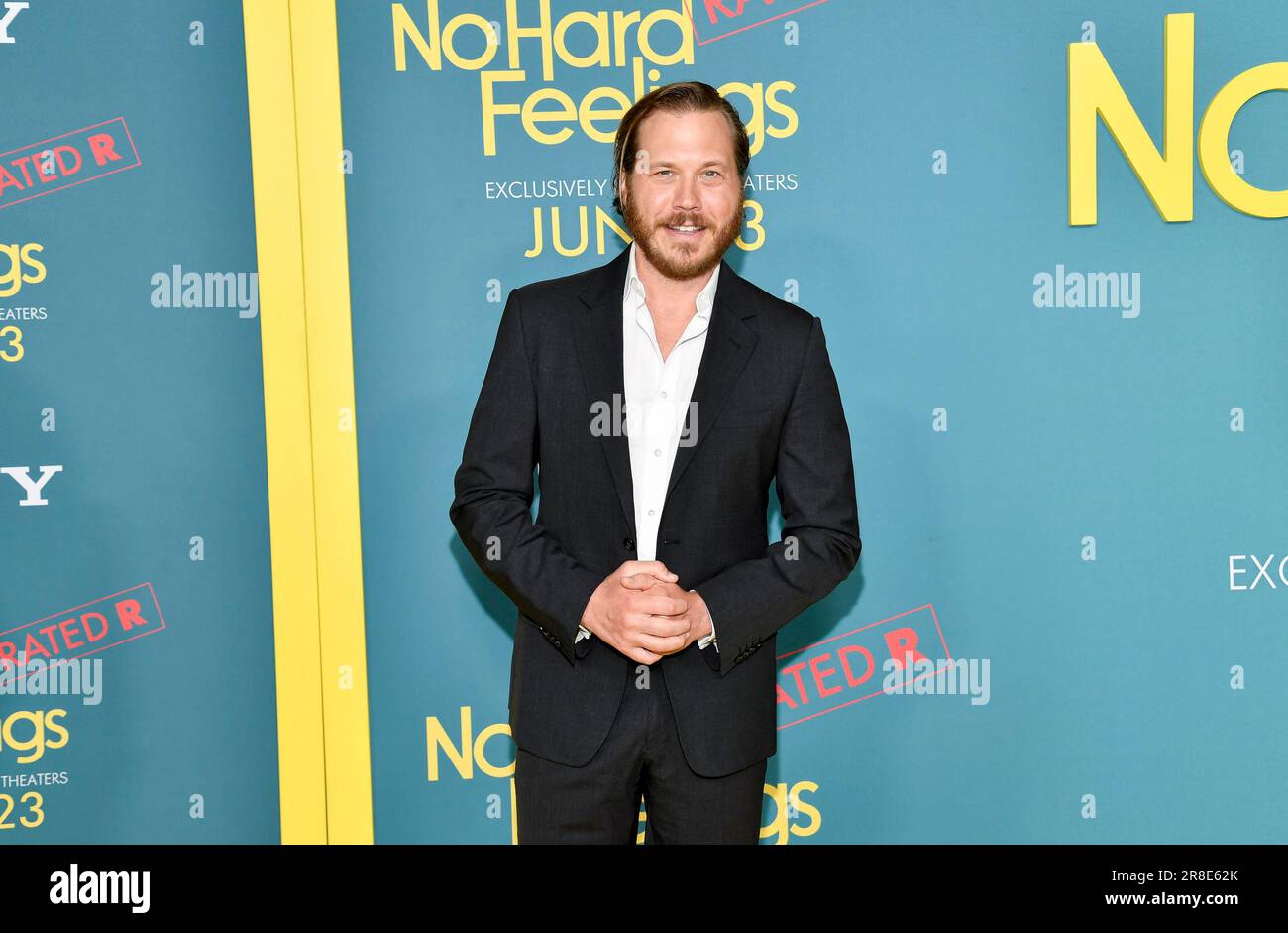 Scott McCarthur attends the premiere for "No Hard Feelings" at AMC ...