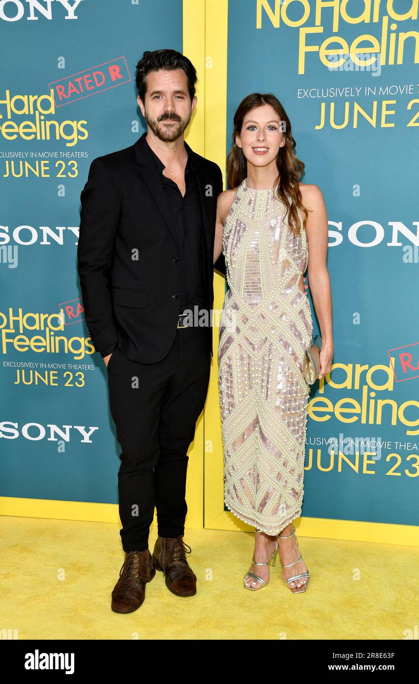 Composer Jessica Rose Weiss, right, and Cary Brothers attend the ...