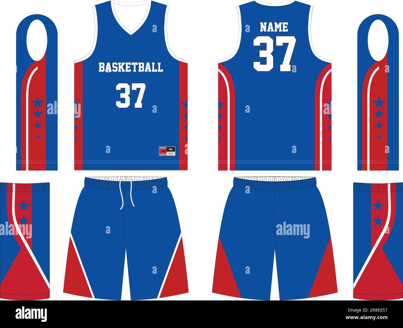 Basketball uniform Custom Design mock ups templates design for ...