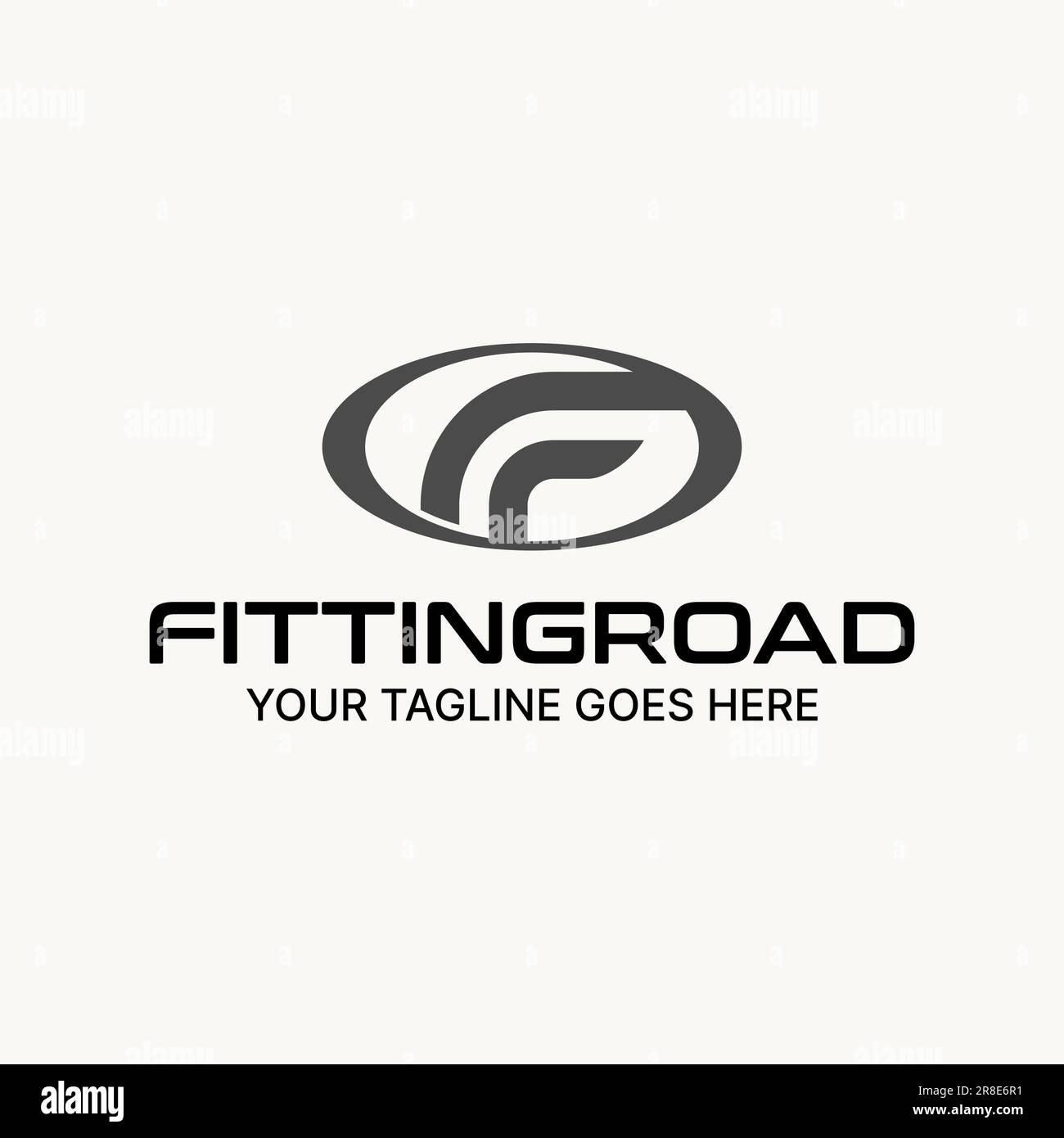 Ellipse font logo hi-res stock photography and images - Alamy