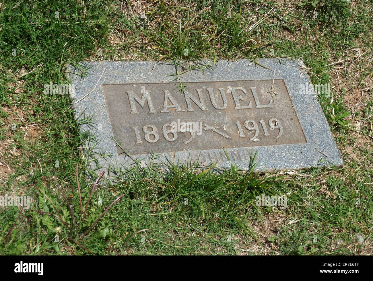 Los Angeles, California, USA 20th June 2023 Actress Myrtle Gonzalez Grave and Manuel Gonzalez ...