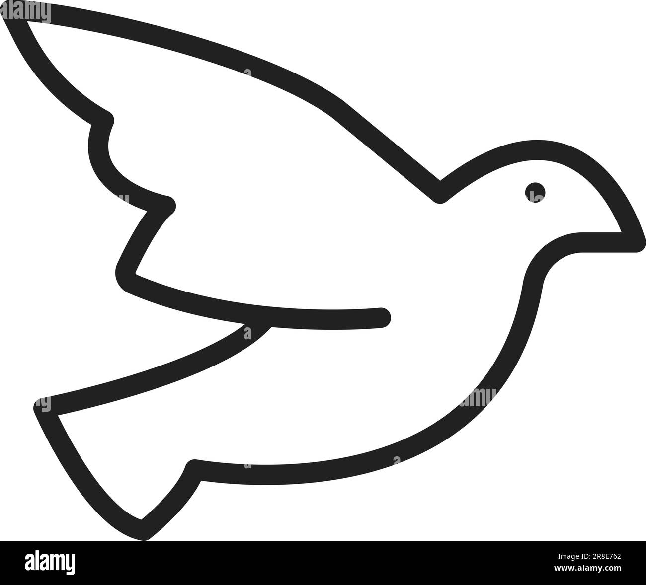 Dove Icon Image Stock Vector Image & Art - Alamy