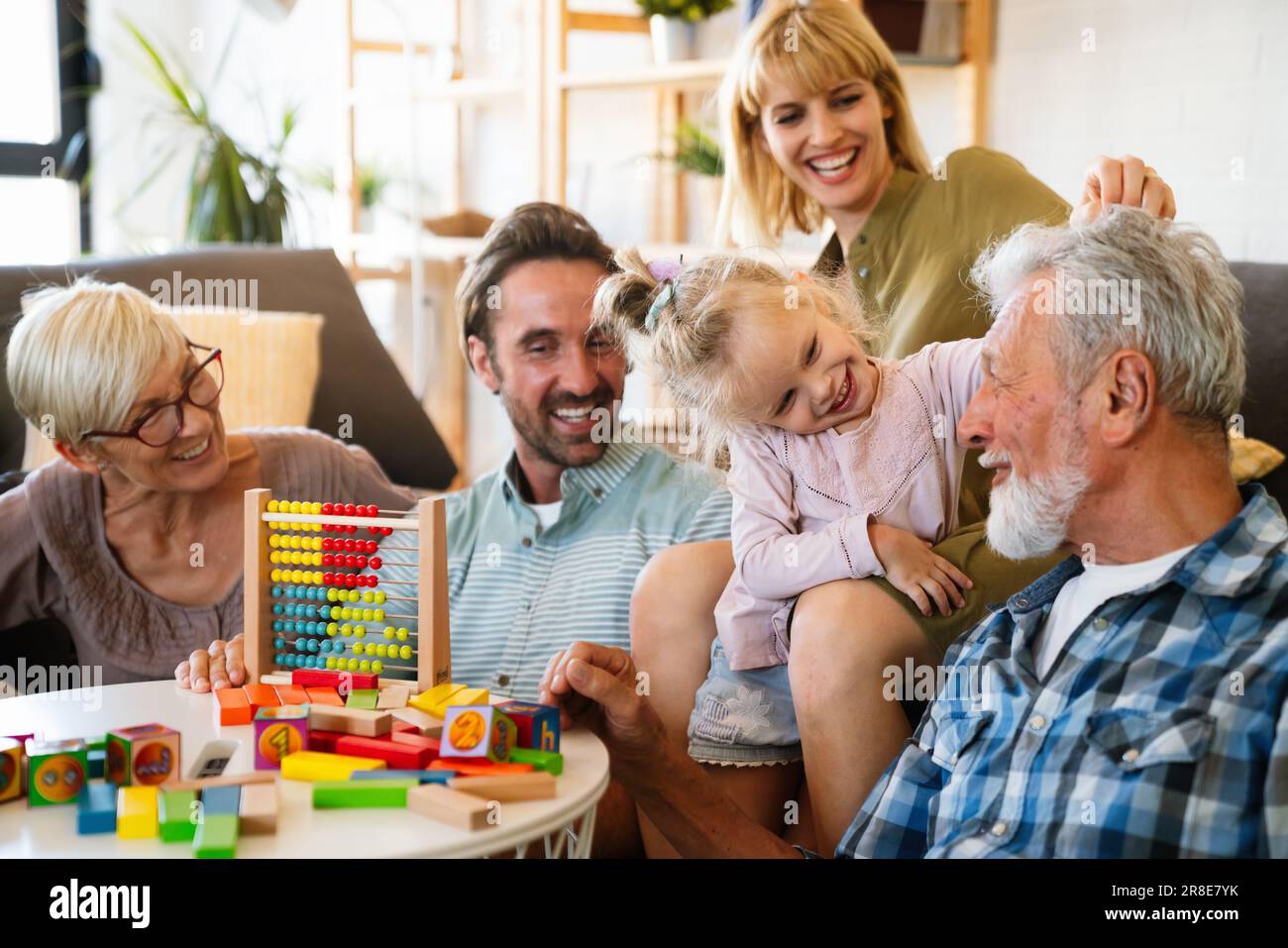 Multi generational extended family hi-res stock photography and images ...