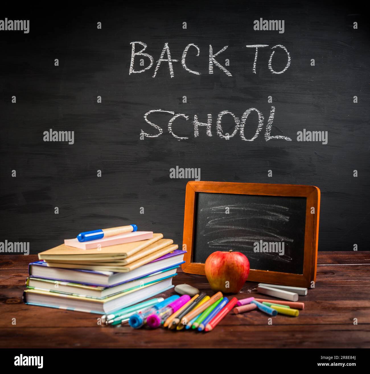 Primary school class blackboard hi-res stock photography and images - Alamy