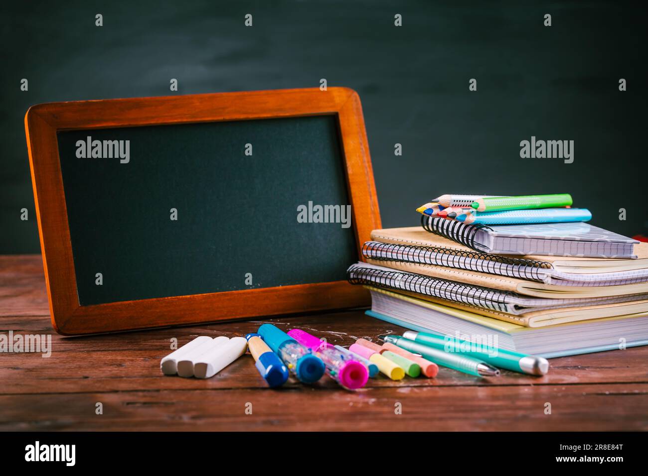 Primary school class blackboard hi-res stock photography and images - Alamy