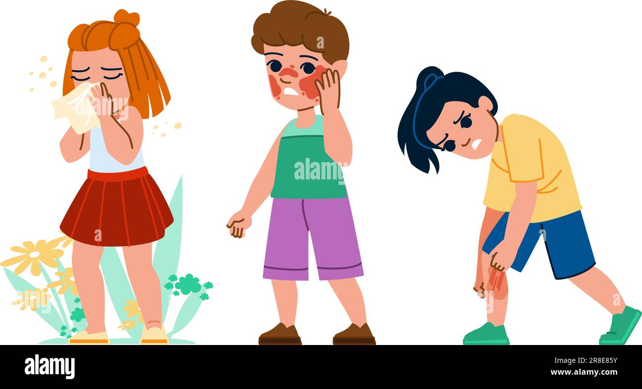 Scratching an itch Stock Vector Images - Alamy