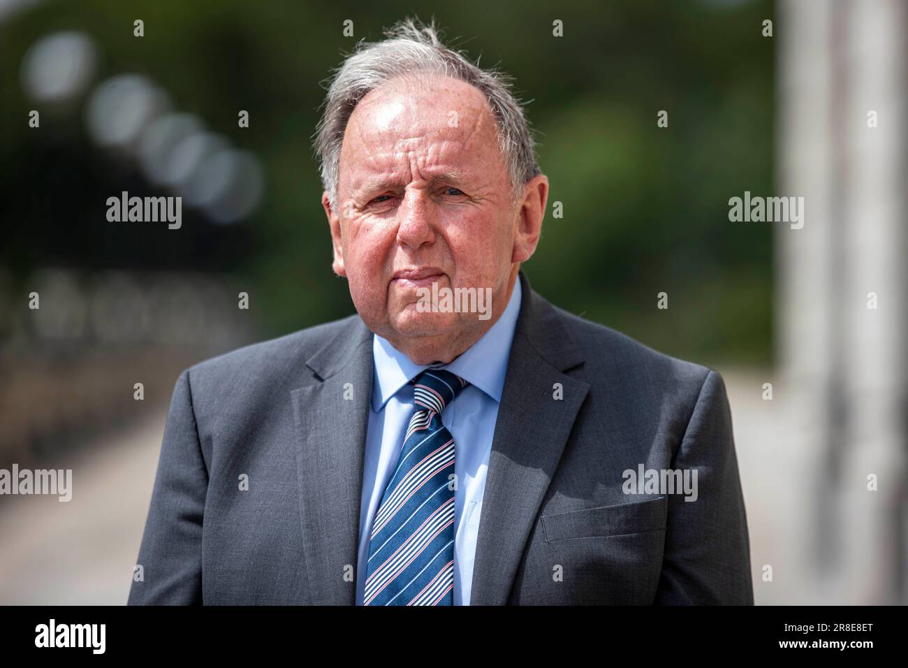 Professor Ray Jones, who has written a report on the Northern Ireland ...