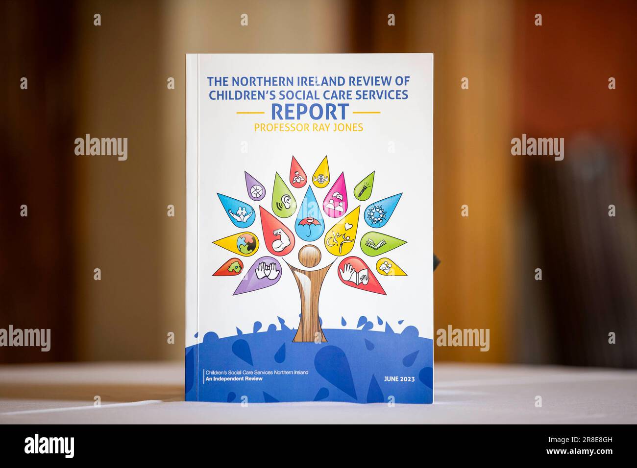 The front cover of the Northern Ireland review of children's social ...