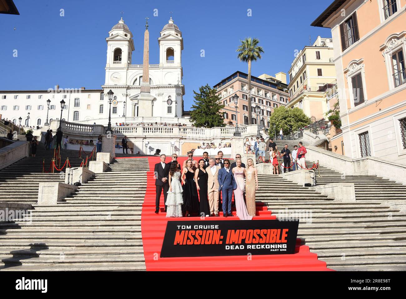 Rome, Italy. 19th June, 2023. The cast attends the photocall of Rome ...