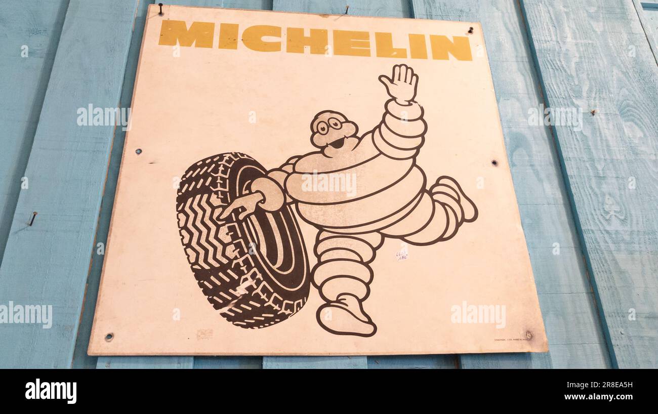 Bordeaux , Aquitaine France - 06 06 2023 : michelin brand logo and text ...
