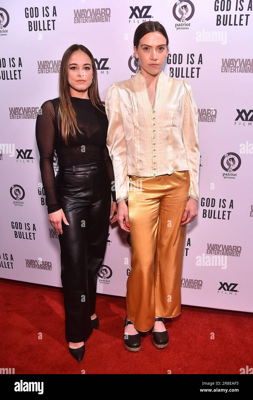 Los Angeles, USA. 20th June, 2023. Molly McIntyre, Alyssa Sabo at the Los Angeles Premiere of ...