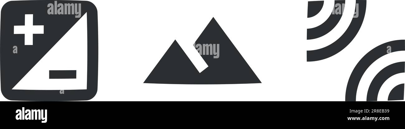 Set of 3 icons Image. Creative business solutions icon set. modern ...