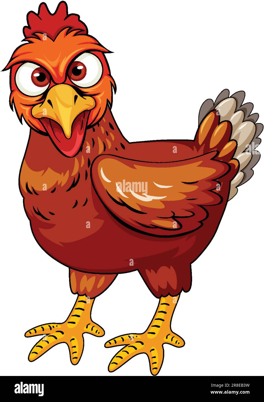 Chicken Cartoon Character