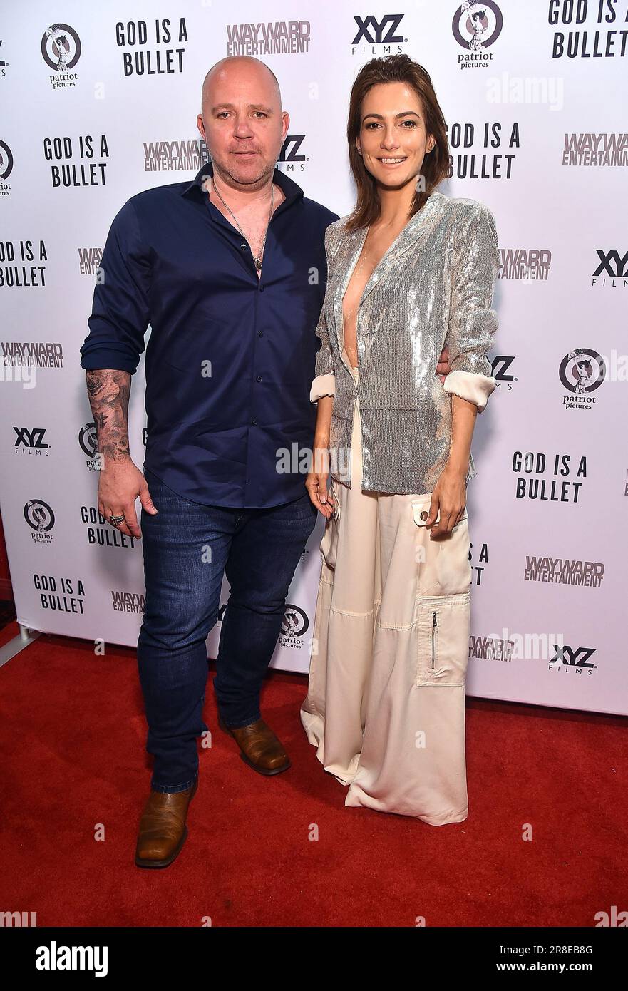 Los Angeles, USA. 20th June, 2023. Jeff Castelluccio and Maria Bata at ...