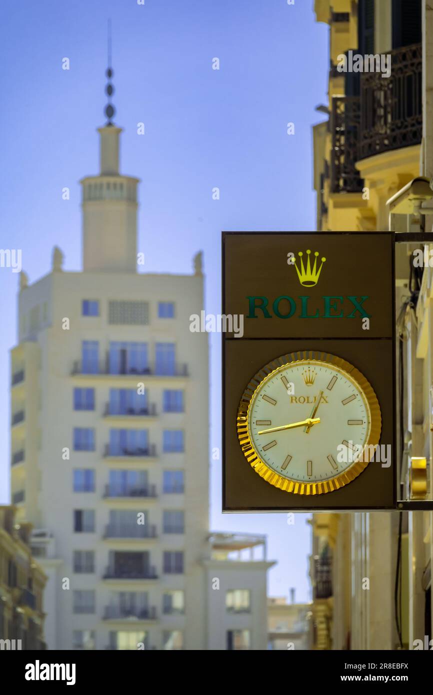 Rolex banner hi-res stock photography and images - Alamy