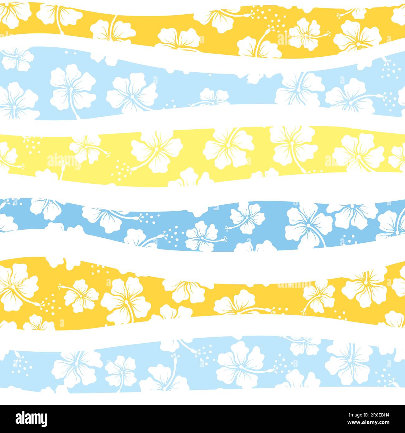 Strip of flowers Stock Vector Images - Alamy