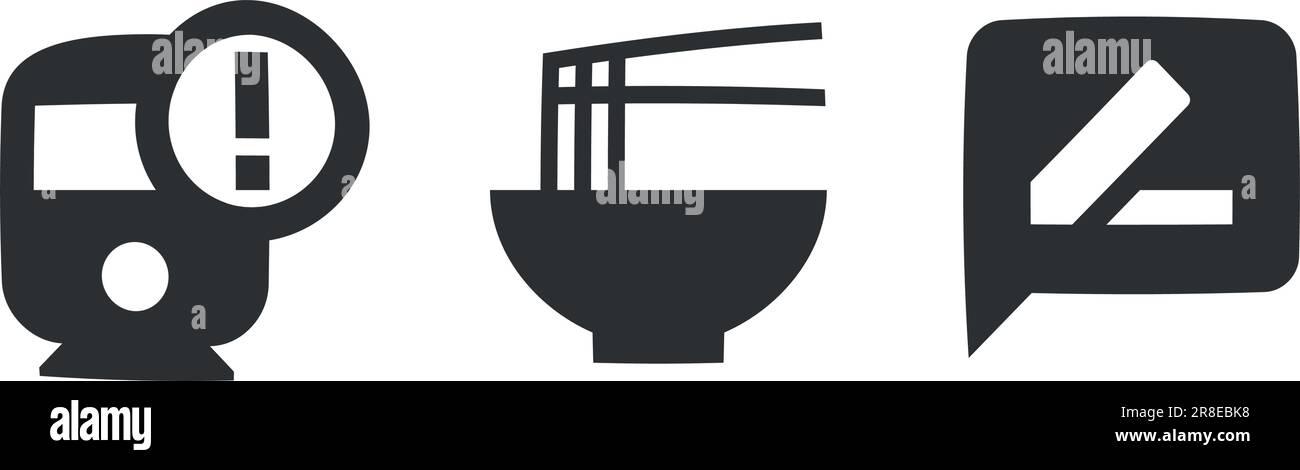 Set of 3 icons Maps. Creative business solutions icon set. modern trend ...