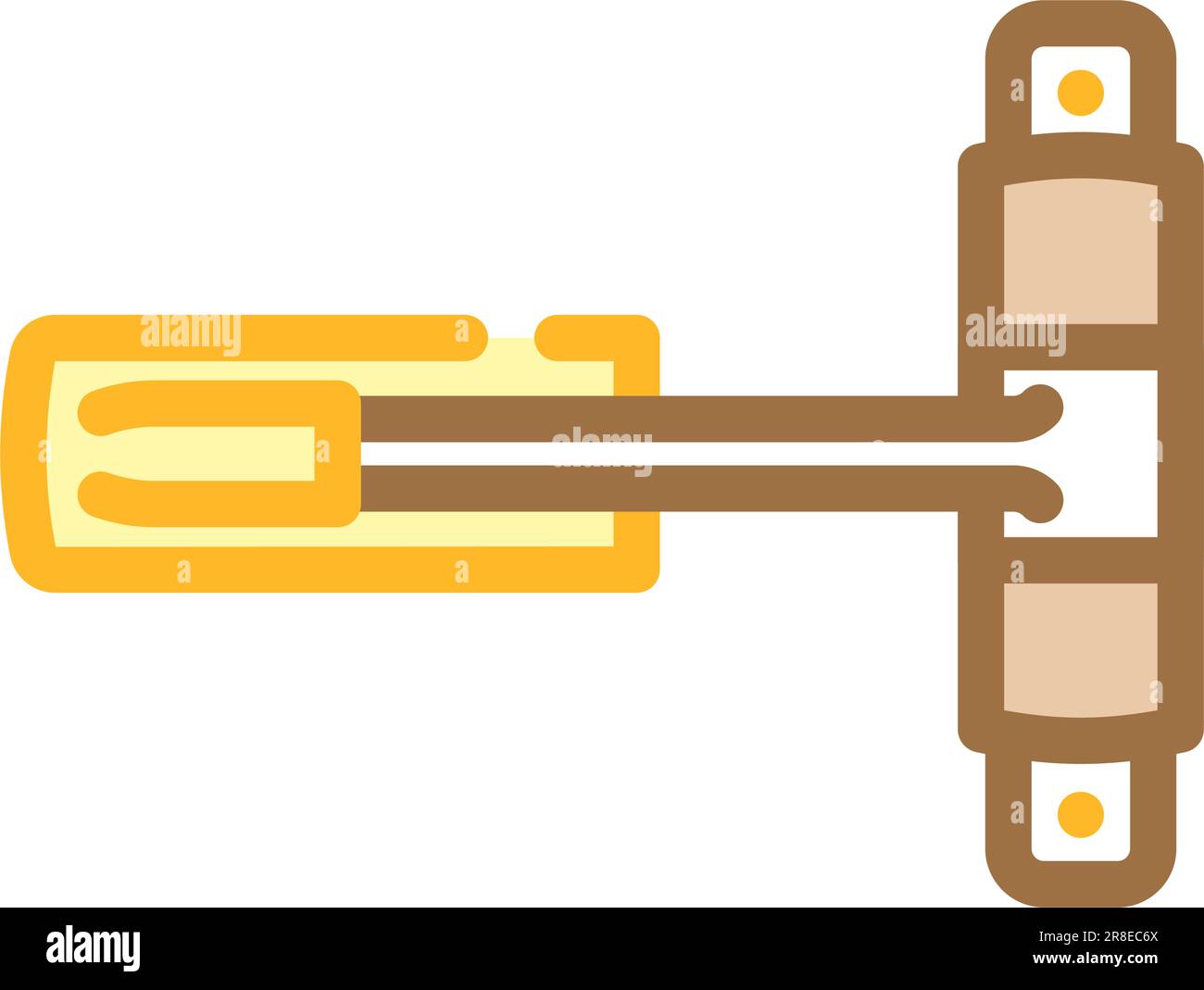 Door closer Stock Vector Images - Alamy