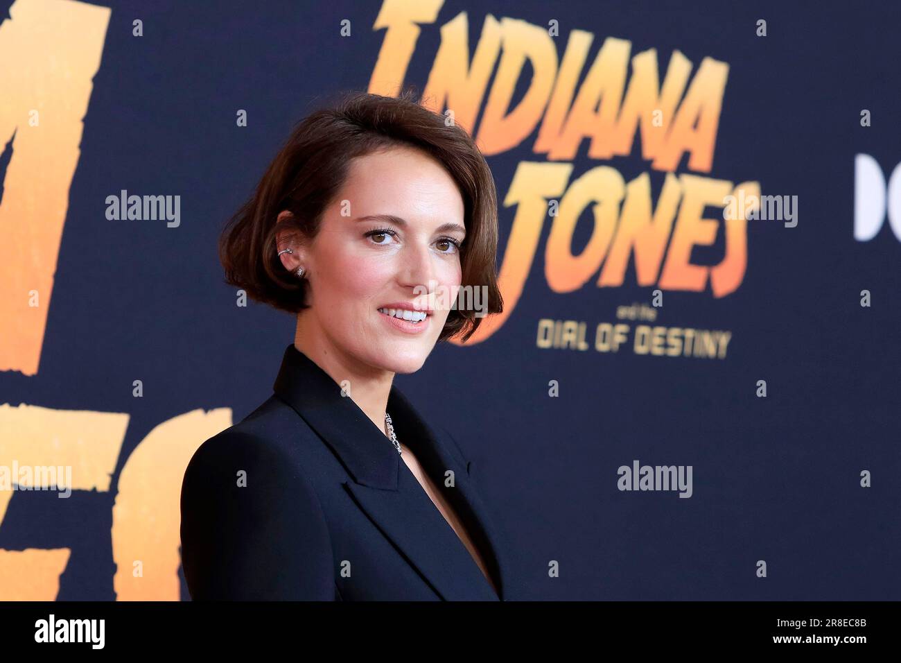 LOS ANGELES - JUN 14: Phoebe Waller-Bridge at Indiana Jones and the ...