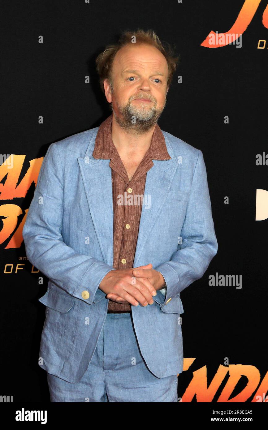 LOS ANGELES - JUN 14: Toby Jones at Indiana Jones and the Dial of ...