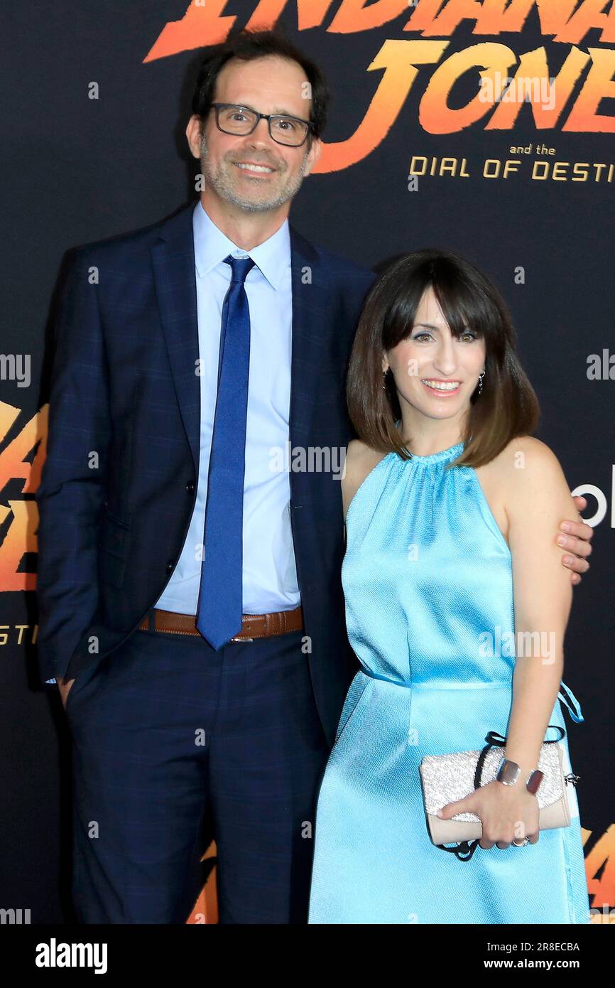 LOS ANGELES - JUN 14: Andrew Buckland, Guest at Indiana Jones and the ...