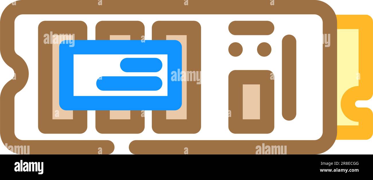 hard drive gaming pc color icon vector illustration Stock Vector Image ...