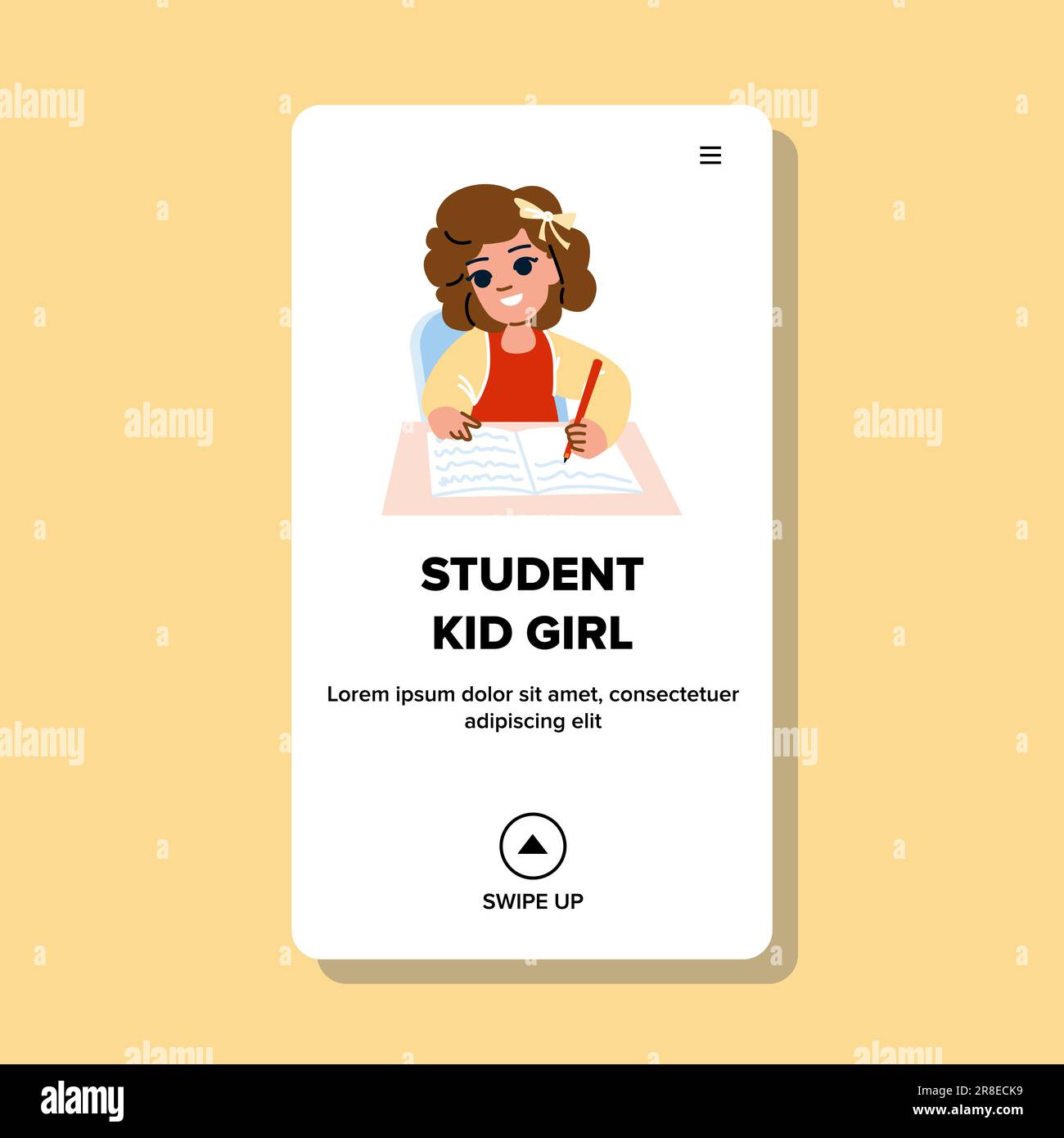 student kid girl vector Stock Vector Image & Art - Alamy student kid girl vector Stock Vector Image & Art - Alamy