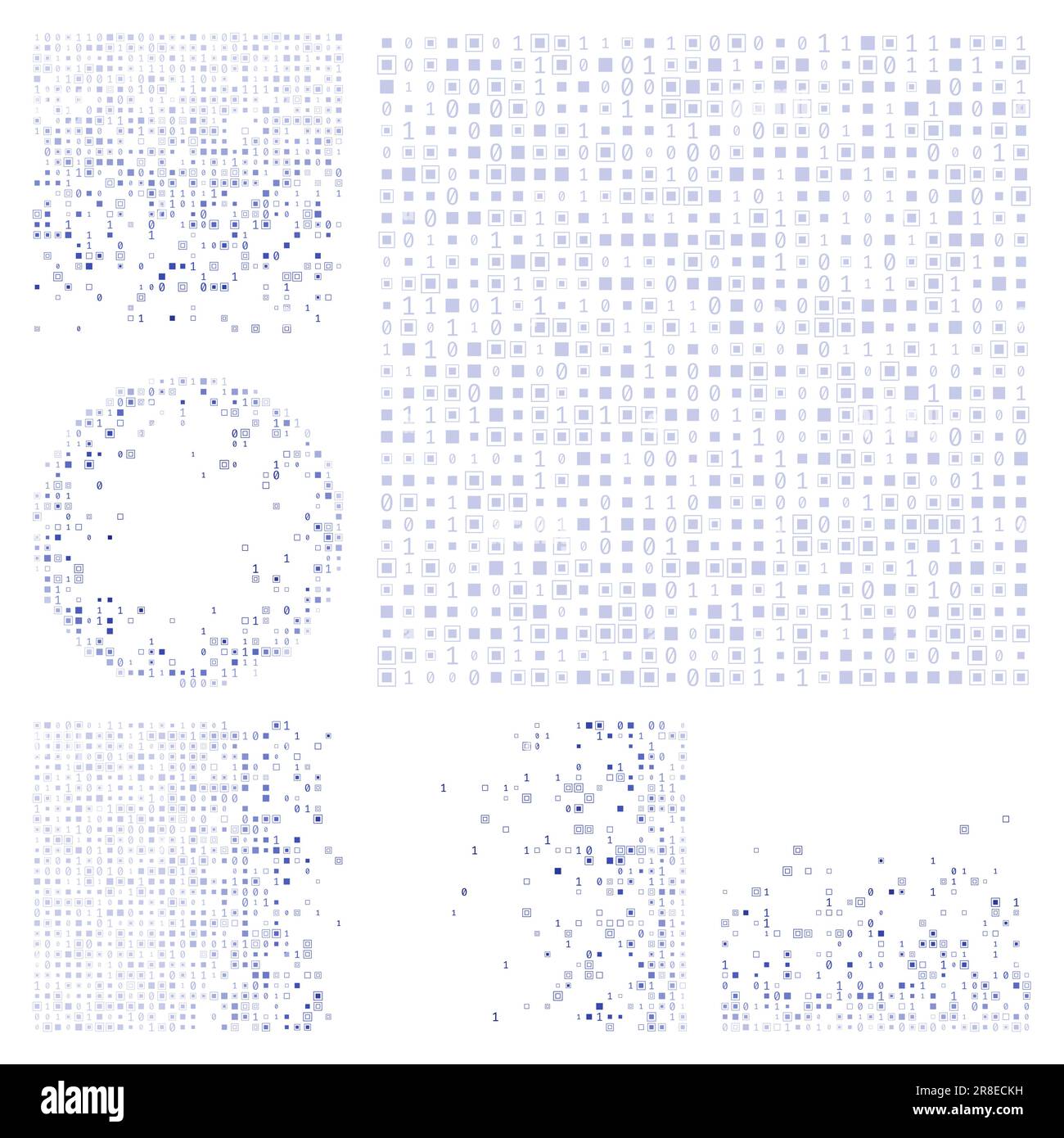 Abstract digital gradient Stock Vector Images - Alamy