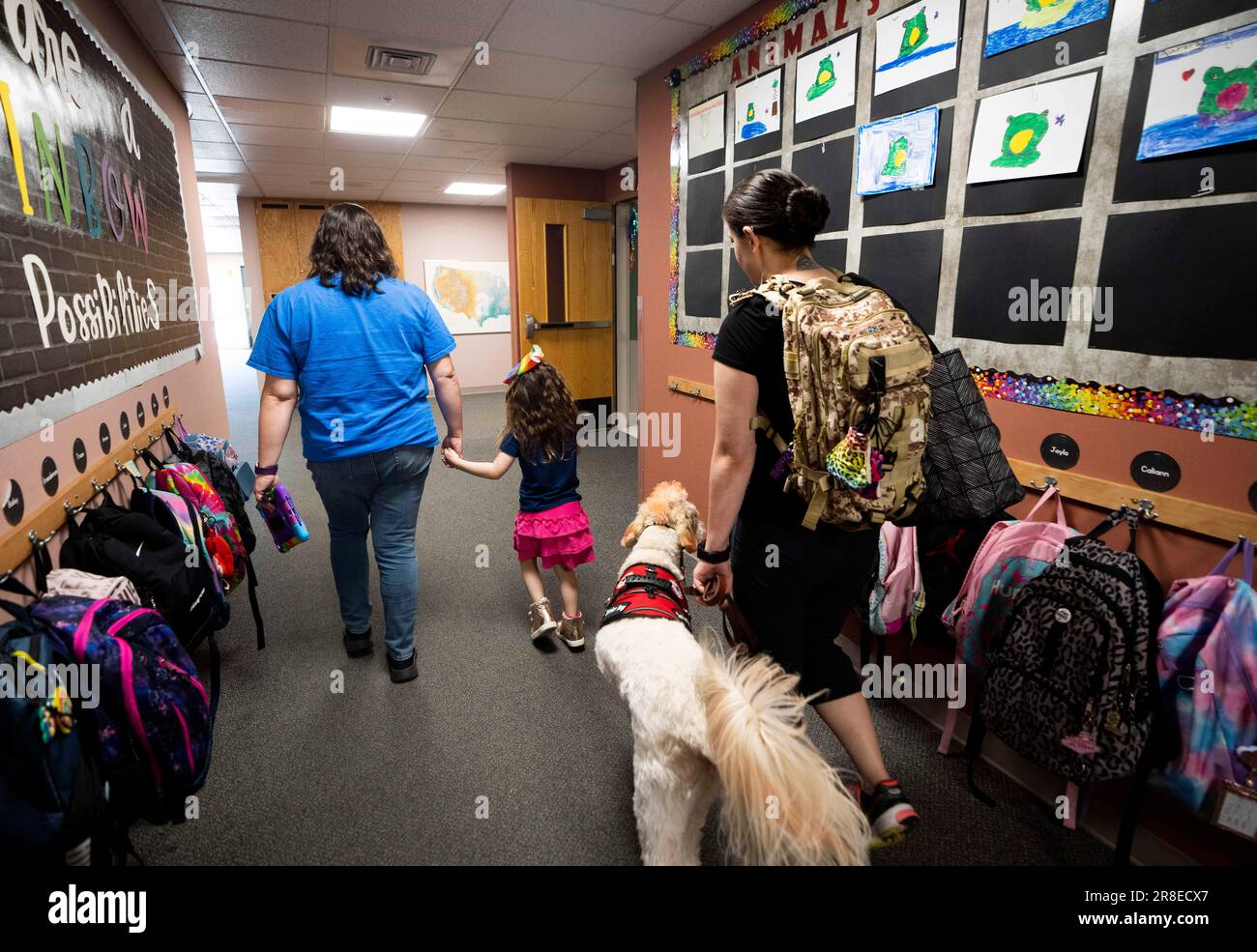 Vivien Henshall, a long-term substitute special education teacher ...