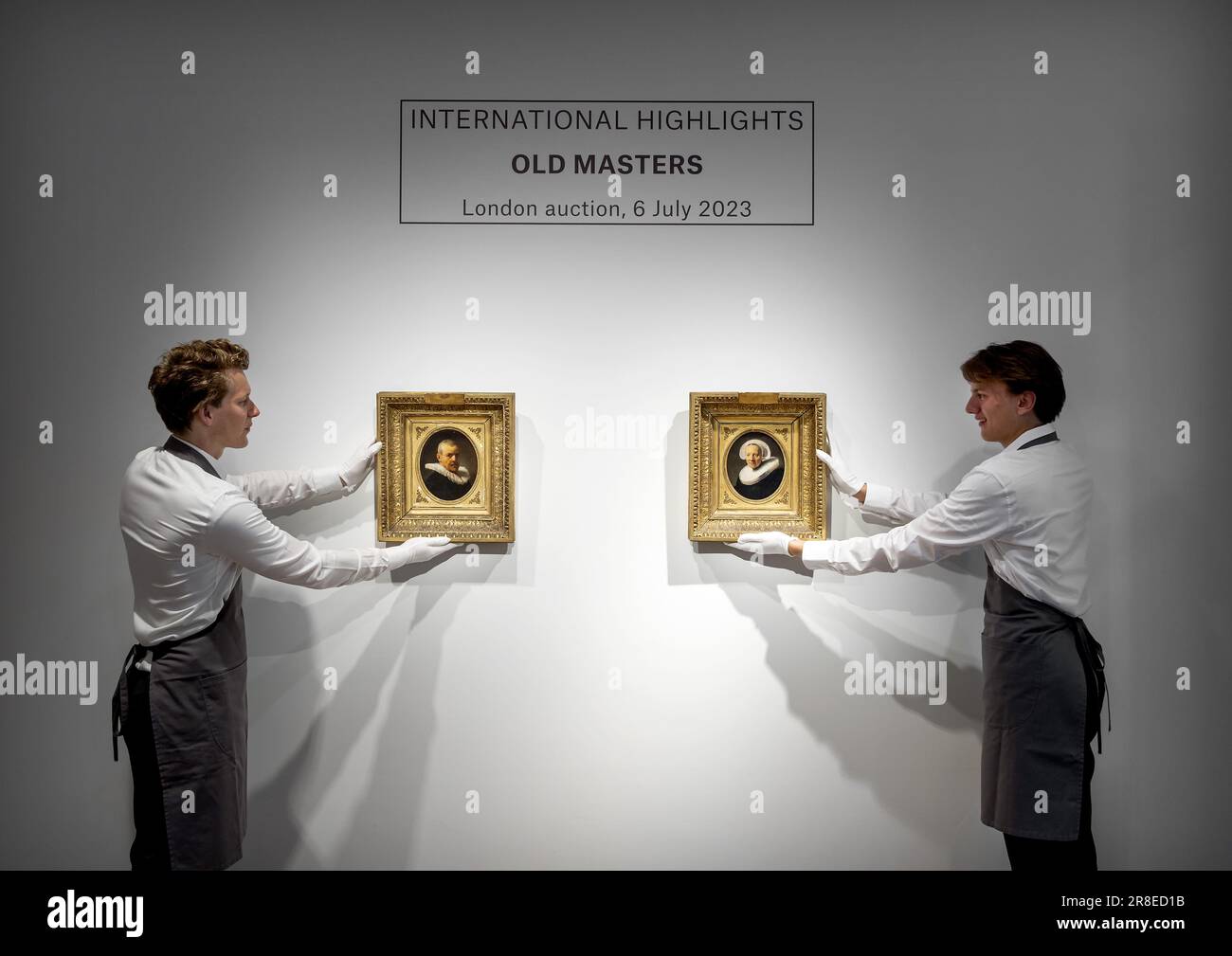 AMSTERDAM - Two rediscovered portraits attributed to Rembrandt are ...