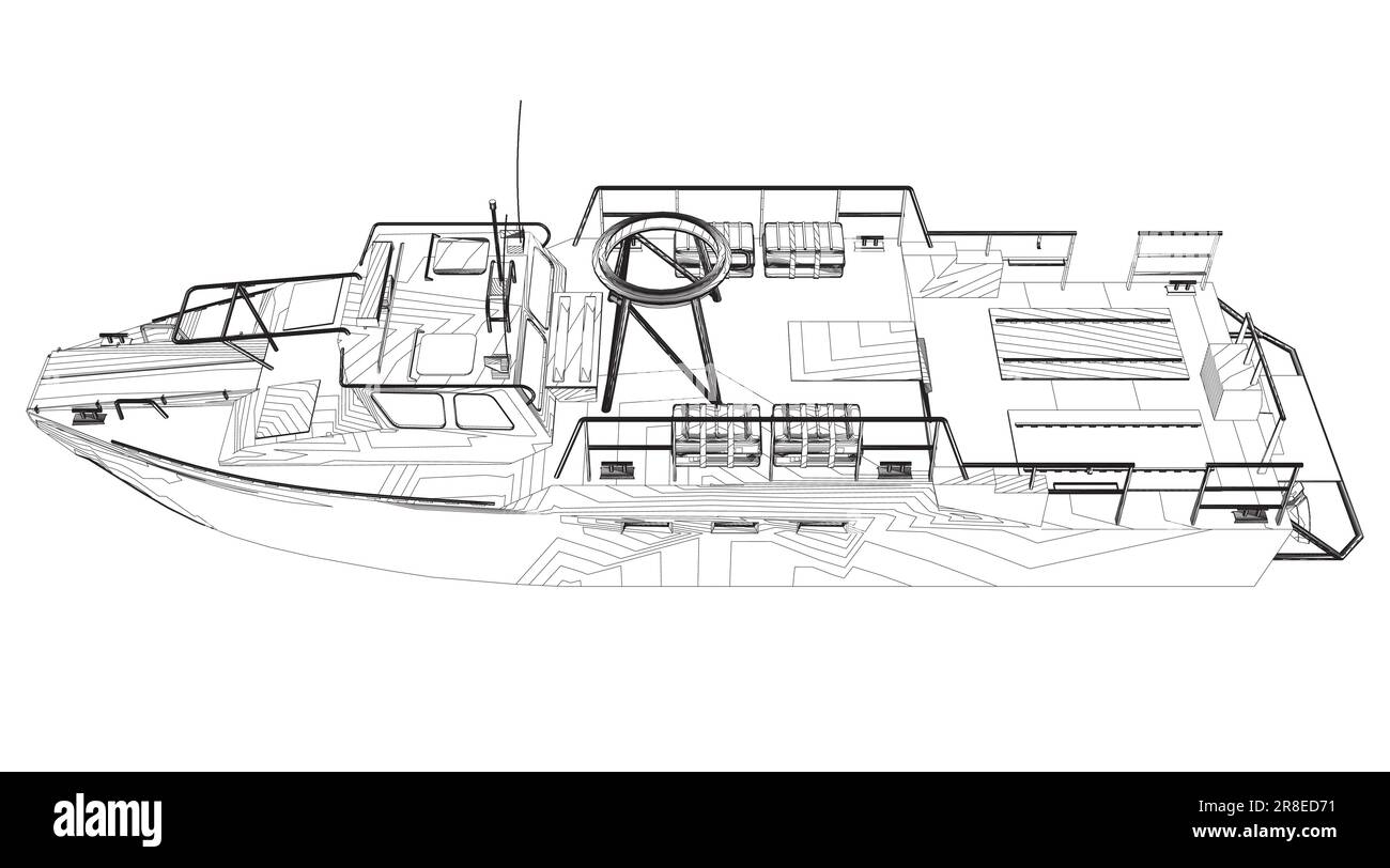 Warship icon outline. Military ships and naval vessels. isolated vector ...