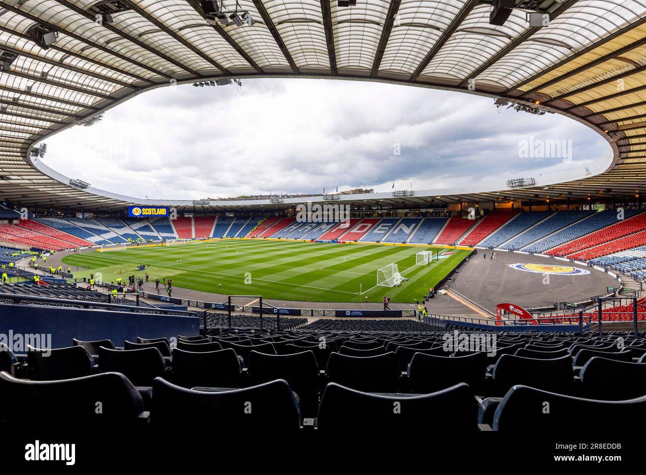 Glasgow, UK. 20th June, 2023. General view of Hampden Park during the ...